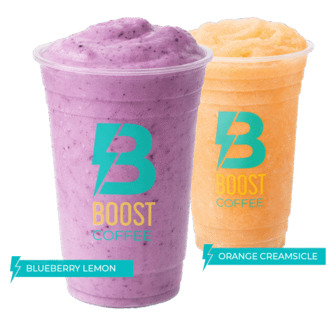 Boost Coffee Menu | Lattes, Refreshers, Protein Shakes, Smoothies